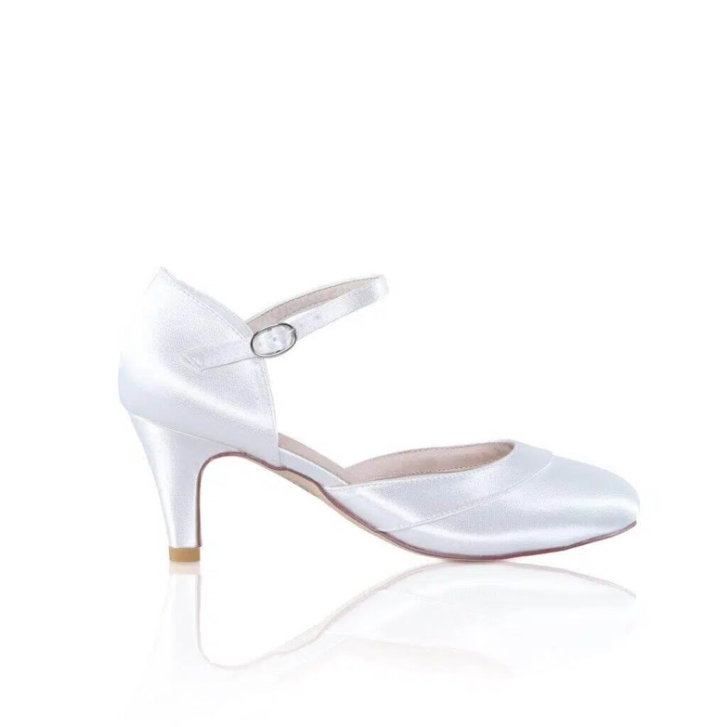 PERFECT BRIDAL ELSA MID HEEL | BRIDAL SHOES