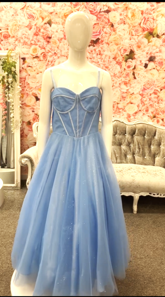 LQ DESIGNS 2008070 SKY BLUE | JUNIOR PROM |PARTY